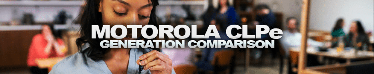 Motorola CLPe - The Latest Generation of PMR446 Radio | Digitall Comms