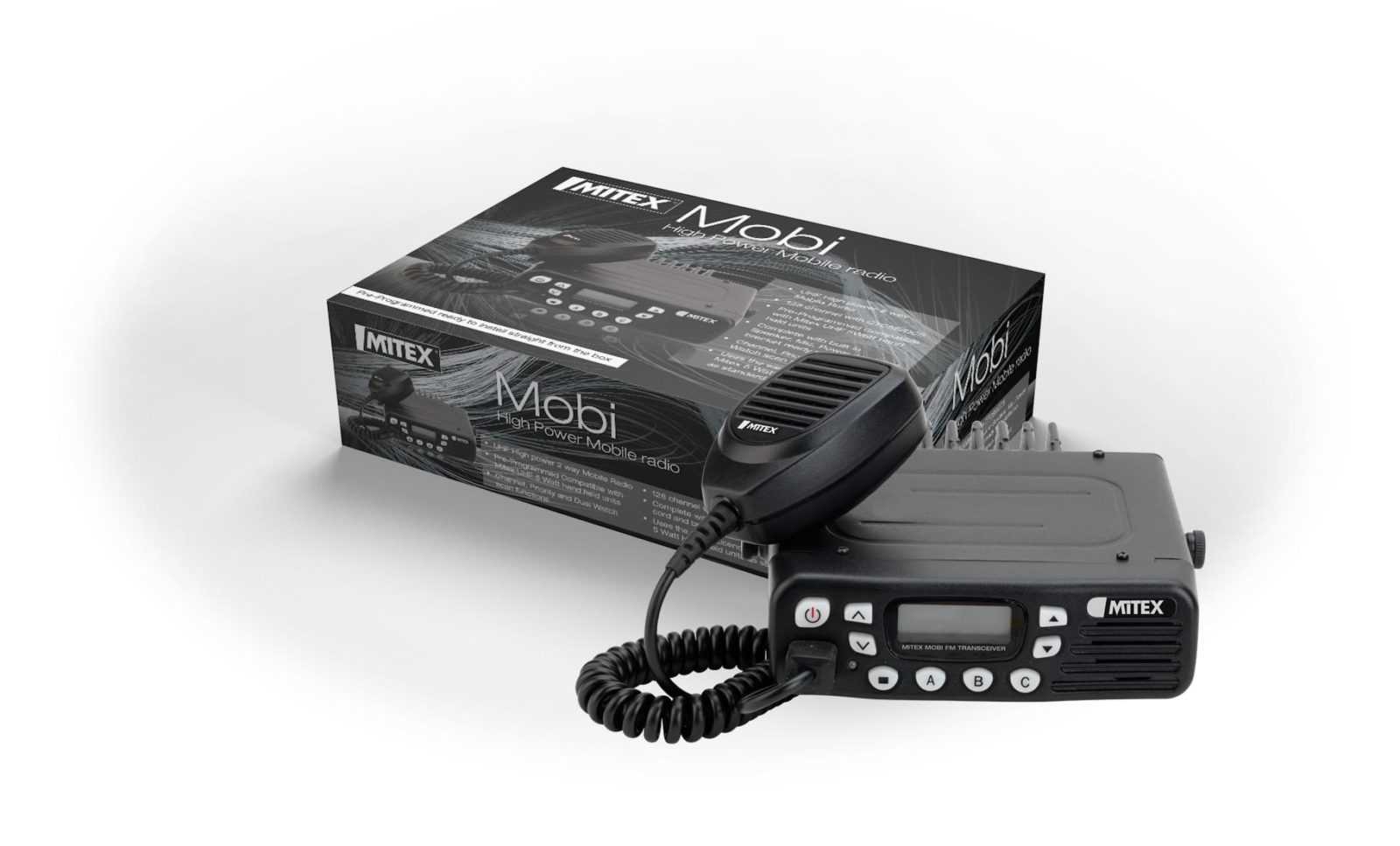Mitex MOBI UHF High Quality Mobile Radio - In Vehicle | Digitall Comms