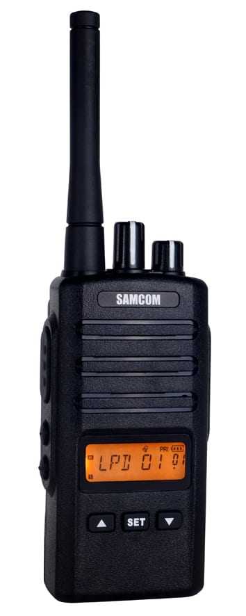 Samcom CP510 Robust & Heavy Duty, UHF/VHF, IP55 | Digitall Comms