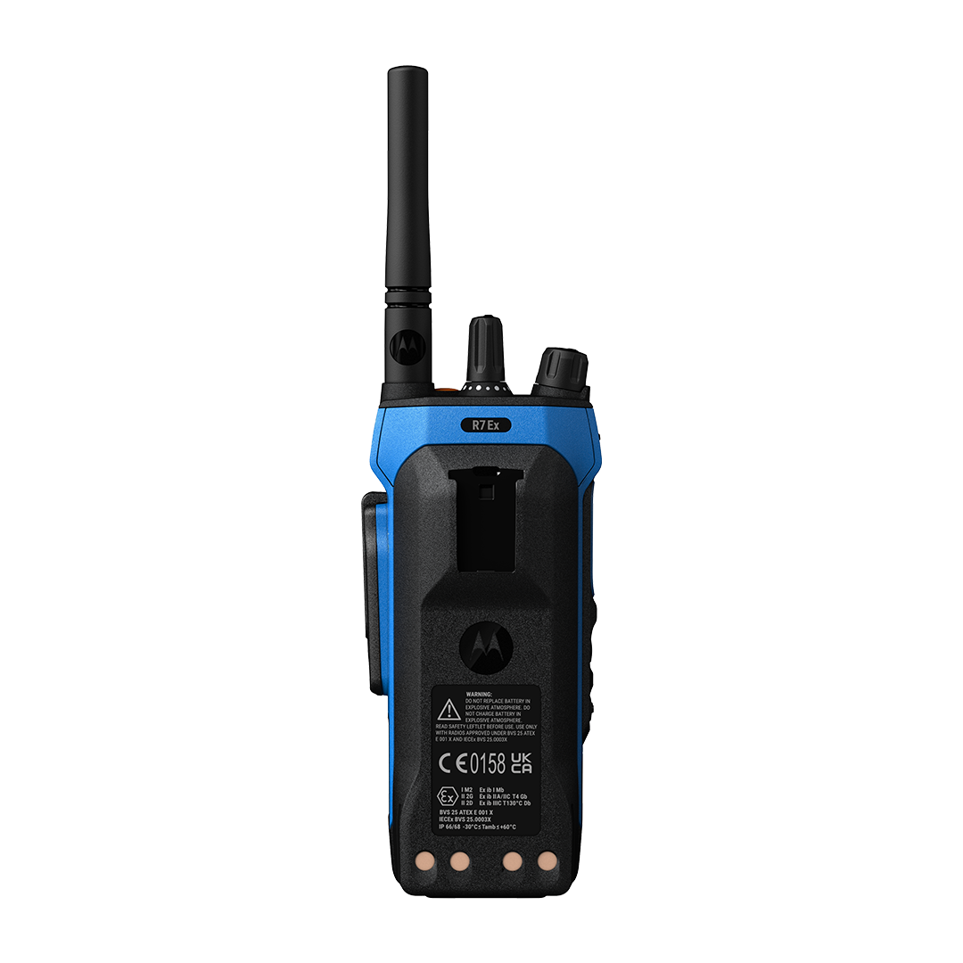 Motorola MOTOTRBO R7Ex FKP ATEX-Certified Two Way Radio | Digitall Comms